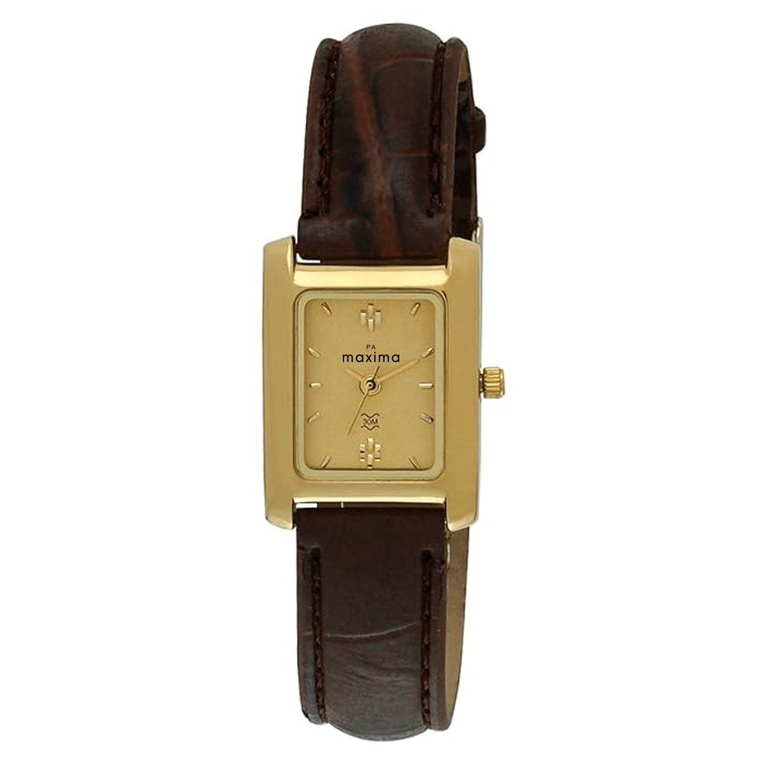 Maxima GOLD Women Gold Dial Analogue Watch - 22826LMLY