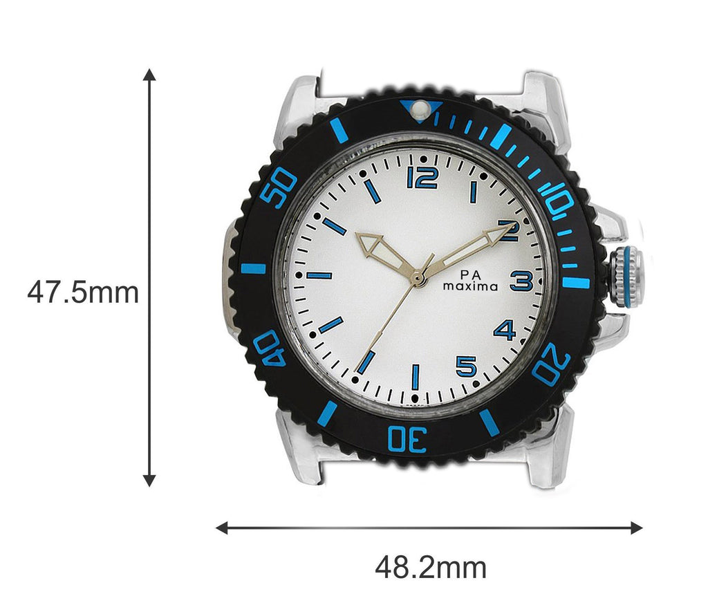 Maxima HYBRID Men White Dial Analogue Watch - 29830PPGI