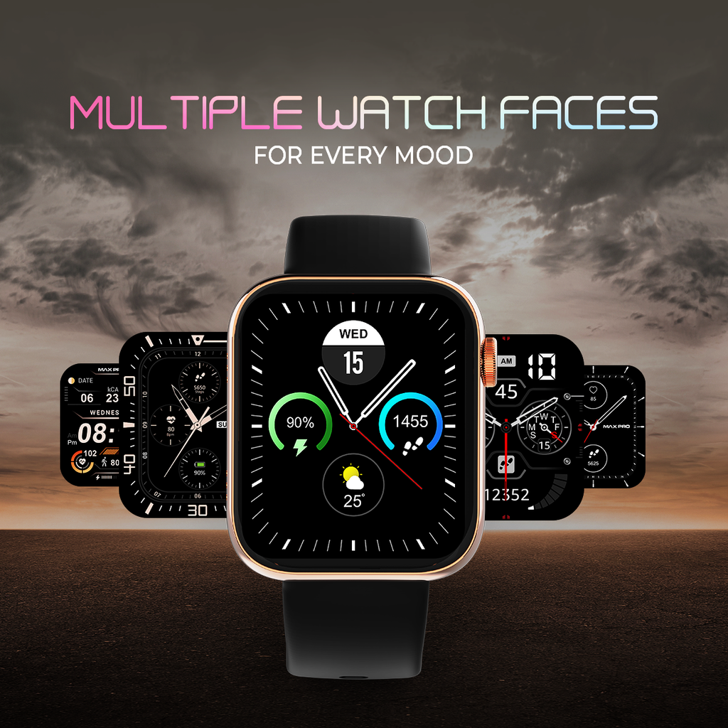 Maxima New Max Pro Coral Smartwatch 1.9" HD Display