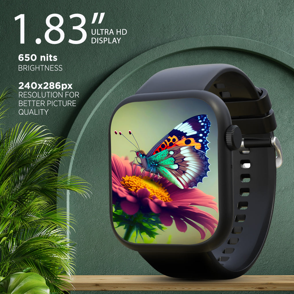 Maxima Max Pro Prime Smart watch comes with 2.01" Ultra HD display