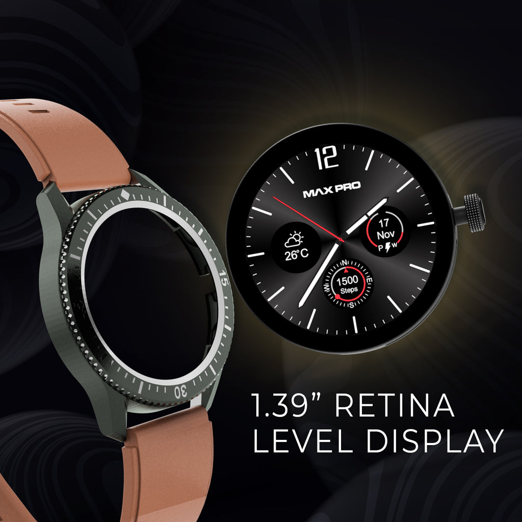 Maxima Raptor Smart Watch with Dual Case proposition