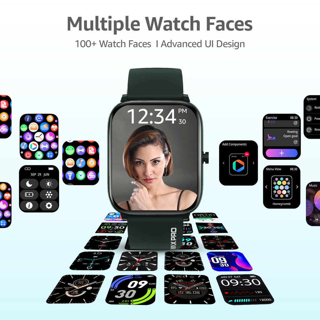 Maxima Max Pro Shogun Smartwatch with 1.85" Pure HD Display