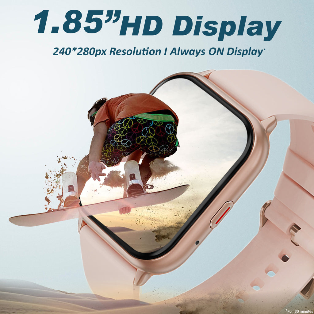 Maxima Max Pro Sky 1.85" HD Smart Watch with Bluetooth Calling