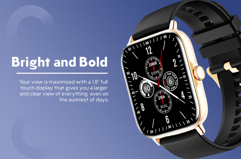 Maxima Max Pro Bold Calling Smart Watch | Largest 1.81" Display